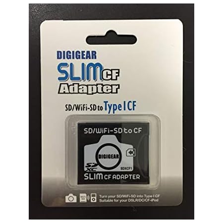 Amazon.com: CY SD SDHC SDXC to CF Compact Flash Memory Card Adapter ...