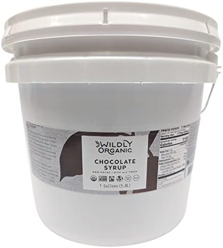Amazon.com : Wildly Organic Chocolate Syrup 128 Fl Oz, 1 Gallon ...