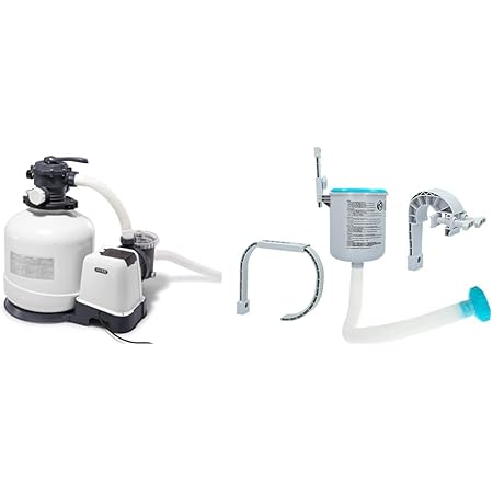 Amazon.com : INTEX 26679EG QX2600 Krystal Clear Sand Filter Pump ...
