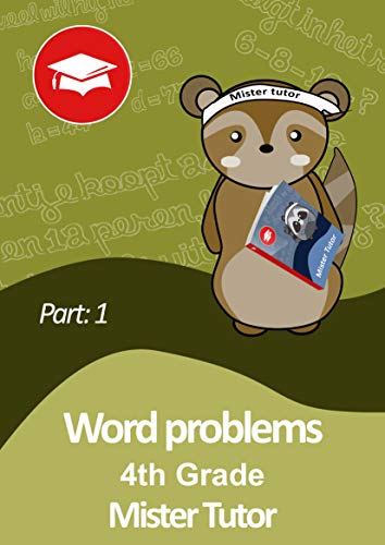 Amazon.com: 4th Grade Word Problems Practice Book Part 1 - Mister Tutor ...