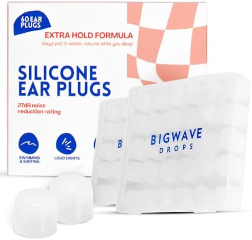 Amazon.com: 3+2 Pairs Reusable Super Soft Silicone Earplugs ...