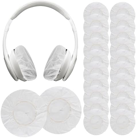 Amazon.com: BBTO 100 Pieces Headphone Ear Covers Disposable Earphone ...