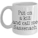Amazon.com: Call Me Sassenach Mug, Outlander Merchandise for Women Put ...