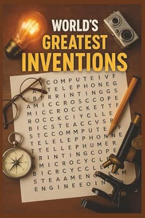 World’s Greatest Inventions Word Search – 55 Fascinating Puzzles ...