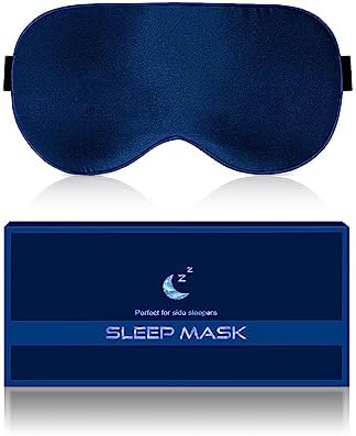 Amazon.com: BLSSNZ Silk Eye Mask for Sleeping - Soft Breathable Organic ...