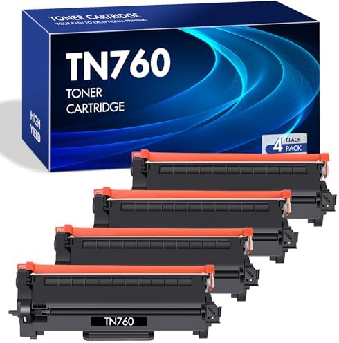 Amazon.com: GETPALS TN760 Toner for Brother Printer Toner TN730 TN-760 ...