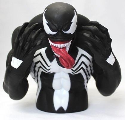 MARVEL ( Marvel ) VENOM ( Venom ) BUST BANK ( piggy bank ) [ parallel ...
