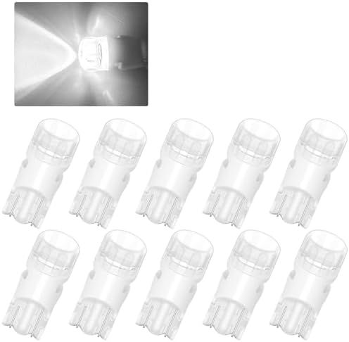 Amazon.com: MOAEWN Xenon White T5 37 74 73 2723 2721 T10 168 194 158 ...