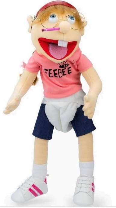 Amazon.com: SML Jeffy's Sister Feebee Puppet Jeffy Show Pink : Toys & Games