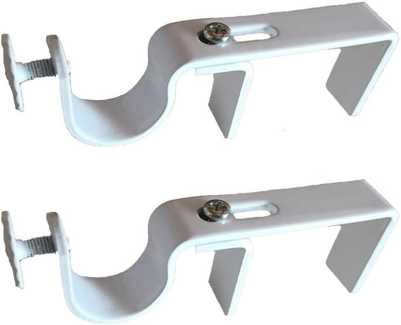 Amazon.com: NoNo Bracket - No Drill Outside Mounted Blinds Curtain Rod ...