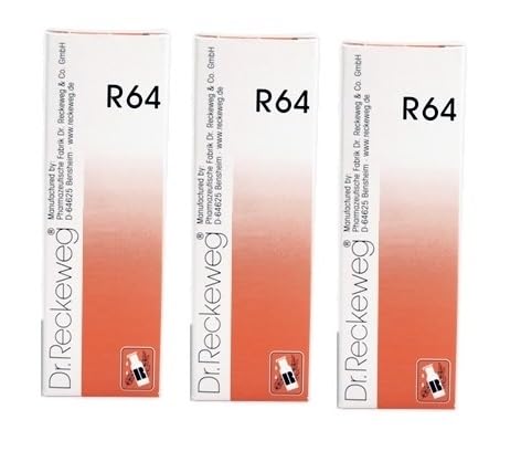 Buy Dr Reckeweg R64 Drop 22 ML Germany (Pack of 3) Online at Low Prices ...