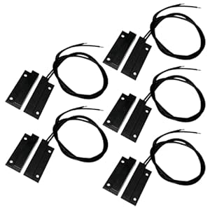 5 Sets Surface Mounted NC Magnetic Contacts Switch for Door/Window ...