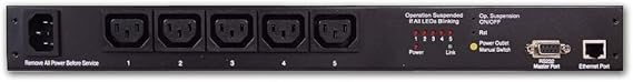 Amazon.com: Synaccess netBooter NP-05BH Switched PDU with 5 Power ...