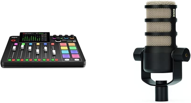 Amazon.com: Rode Rodecaster Pro II Consola de producción de podcasts y ...