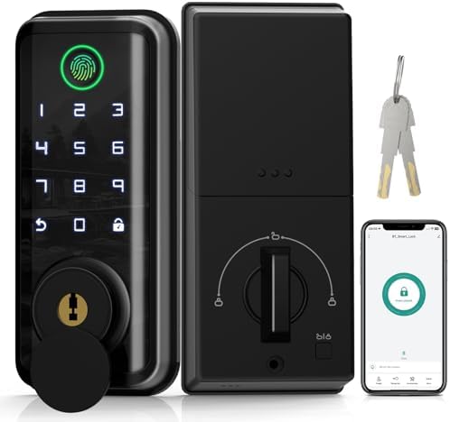 Geeni Keyless Entry Door Lock with Keypad, Smart Locks for Front Door ...