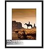 Amazon.com - A PLUS MAX 16x20 Picture Frame, Engineered Wood Frame Display Photo 11x14 with Mat ...