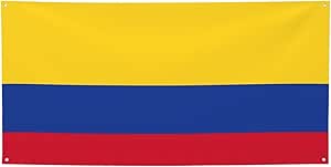 Amazon.com: Flag Of Colombia Print Versatile Party Banner,Happy ...