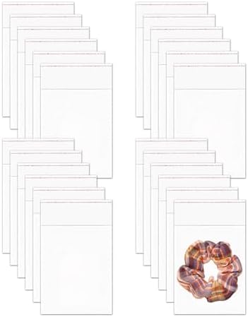 Amazon.com: Clear Self Sealing Cello Bags 300 Count 4" x 5" Small ...