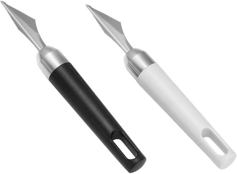 Amazon.com: BURLIHOME Stainless Steel Fruit Carving Knife Set, 5 Pack ...