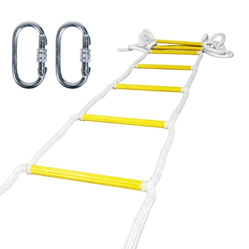 Emergency Fire Escape Ladder Flame Resistant Safety Rope Ladder with ...