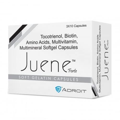 Juene forte - Strip of 10 Capsules : Amazon.in: Health & Personal Care