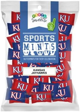 Amazon.com : Party Sweets Kansas Jayhawks Sports Themed Buttermints by ...