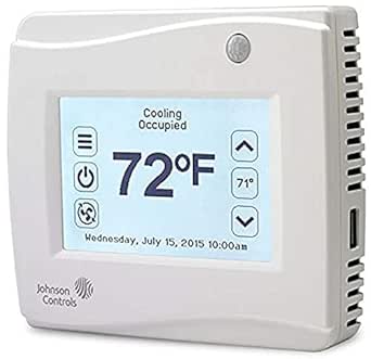 Amazon.com: Johnson Controls TEC3631-01-000 Series TEC3000 Controlador de termostato de red ...
