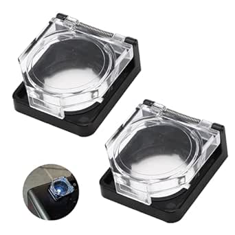 Amazon.com: Jawfait 2pcs 0.9'' Power Push Button Cover, Transparent ...