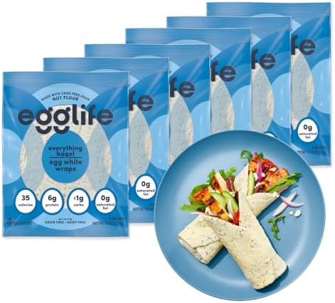 Amazon.com: Egglife Original Egg White Wraps - (6 Count) - Refrigerated ...