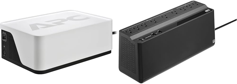 Amazon.com: APC 700VA & 850VA Battery Backup Surge Protector with USB ...