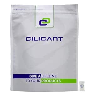 CILICAnT 1 Gram (1000 Pcs) Silica Gel White Packets Desiccant ...