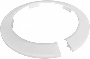 1 Pck 110mm White Toilet Pipe Collars,Flue Collar,Soil Pipe Cover ...