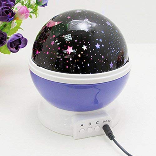 Buy Star Master Rotating 360 Degree Moon Night Light Lamp Projector ...