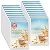 KikoSkool Magnetic Photo Pocket Refrigerator 20 Pack, Hold White 2.5X3 ...