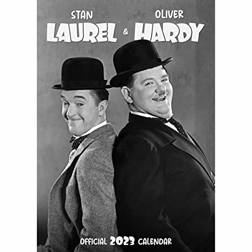 Laurel and Hardy Official 2023 Calendar CC-LAHA2022 - Want It All
