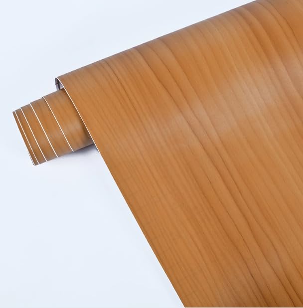 HOMSUN Wood Wallpaper Peel and Stick Wood Plank Contact Paper Self ...