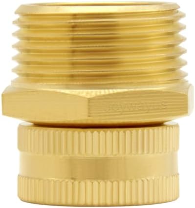 Amazon.com : Beduan Garden Hose Adapter, 3/4" GHT Male x 1" NPT Female ...