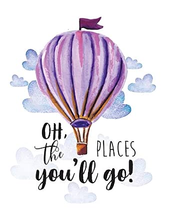 Amazon.com: Oh the places you will go : Kids quote journal,Mix 90P ...