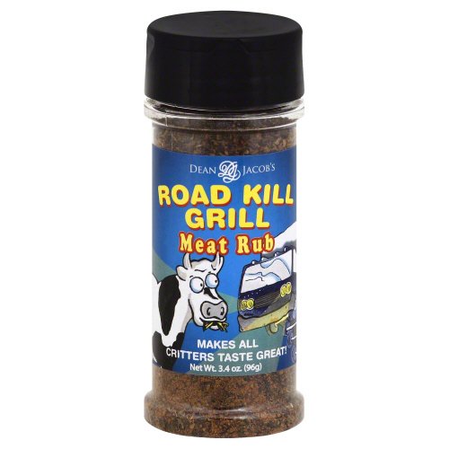 Amazon.com : Crystal Dean Jacobs Seasoning Rub Meat Road Kill, 3.4 oz ...
