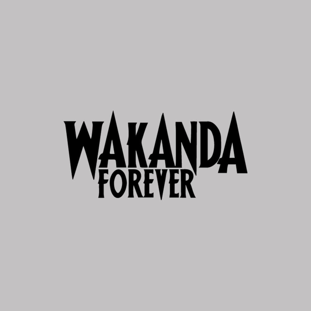 Amazon.com: BKS Wakanda Forever Black Panther Decal Vinyl Sticker|Cars ...