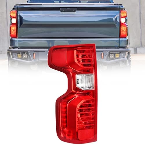 Amazon.com: Huray Tail Light Rear Lamp for Chevy Silverado 2019 2020 ...