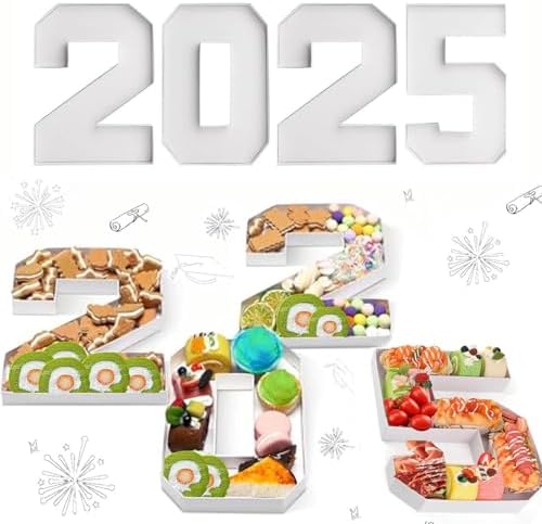 Amazon.com: Graduation Number Charcuterie Board Box Decorations 2025 ...