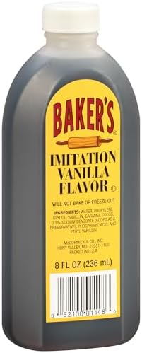 Amazon.com: Baker's Imitation Vanilla Flavor, 8 fl oz