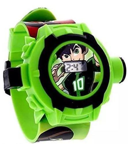 JELLIFY Ben 10 Watches for Kids Digital 24 Images Projector Wrist Watch ...