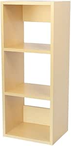 Amazon.com: Custom Sized 3-Cube Cubby; Choose color, width, depth, and ...