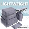Amazon.com: SC Tech Compression Packing Cubes, Space Saver Bags Vacuum ...