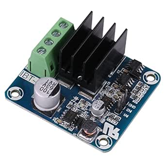 Large Current 50A H Bridge, Power Single Channel Motor Driver Module ...