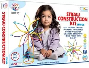 Straw Construction Kit : Amazon.in: Toys & Games