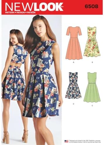 Simplicity New Look Pattern 6518 Women’s Dress, Tops in Two Lengths ...