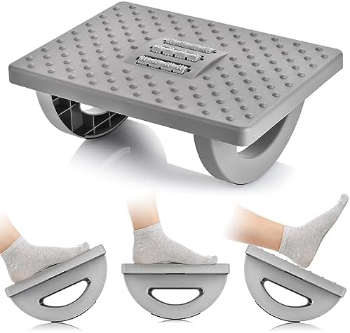 Amazon.com: JAKIRRAMY Rocking Foot Rest for Under Desk at Work ...